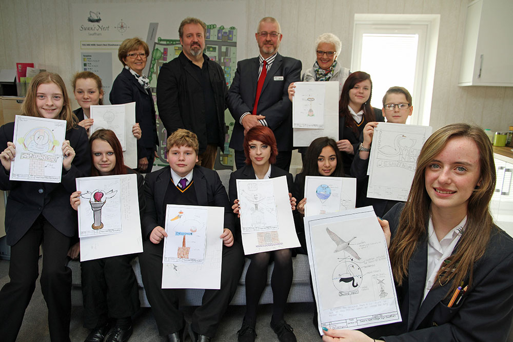 80 Swaffham High School Students Bid To Design Public Artwork