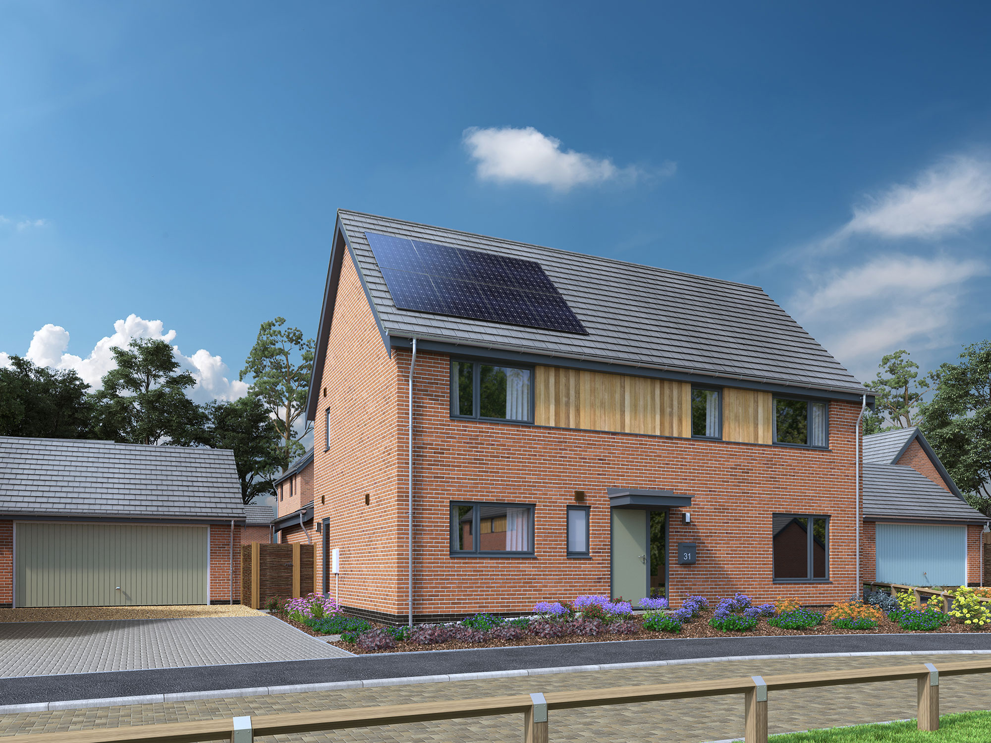 Plot 32 » A detached 5 bedroom home with double garage